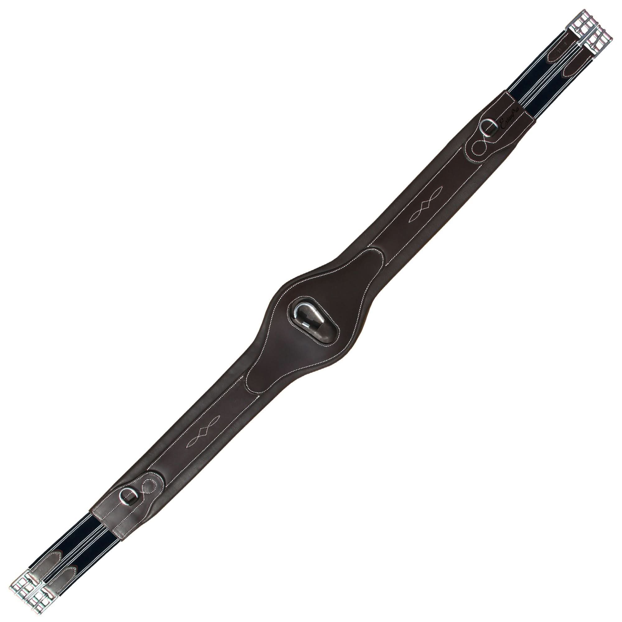 ExionPro 'Joint' Over Lay Girth - Navy Blue Elastic with White Lines ...