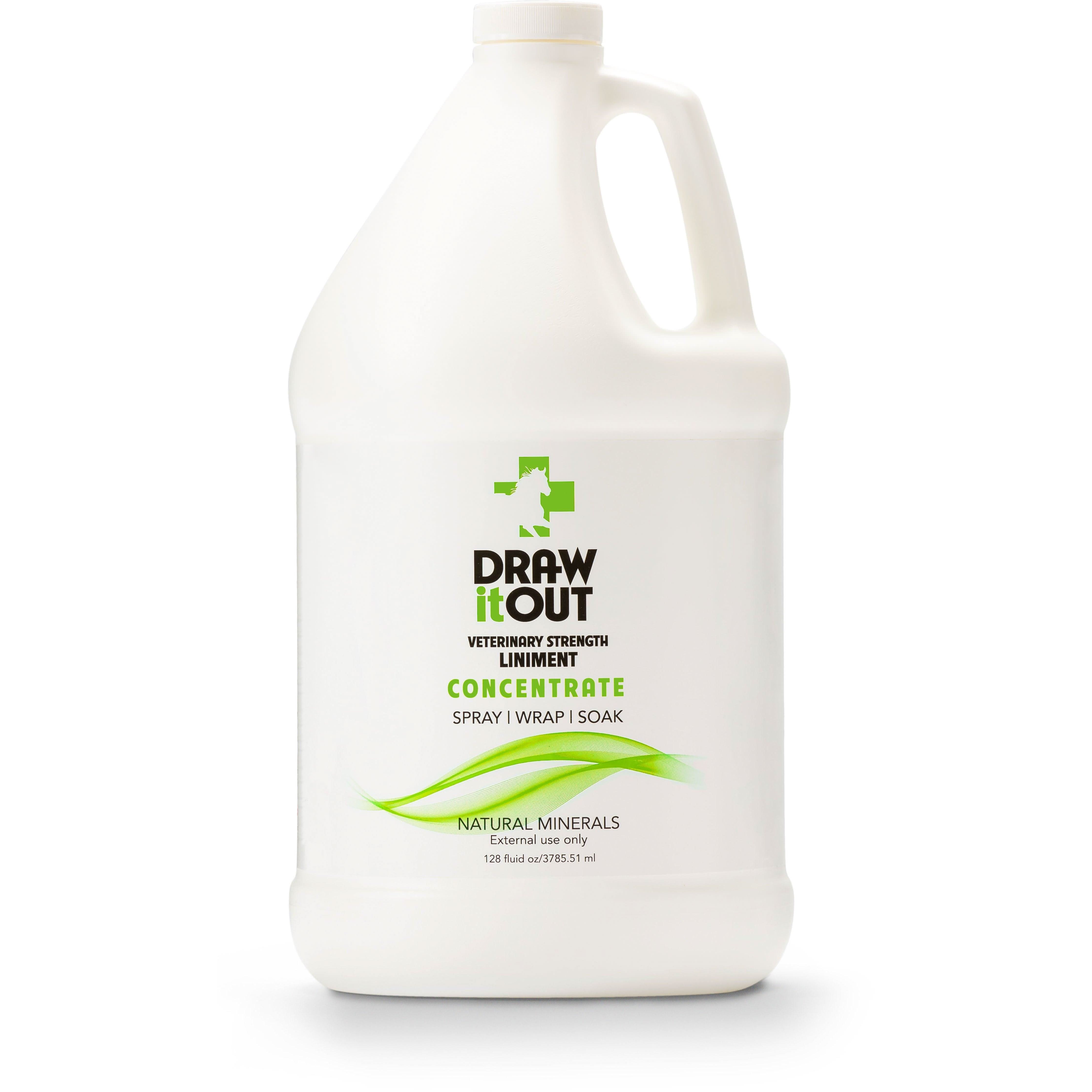 Draw It Out® 128oz Concentrate Horse Liniment — The Barn Essential ...